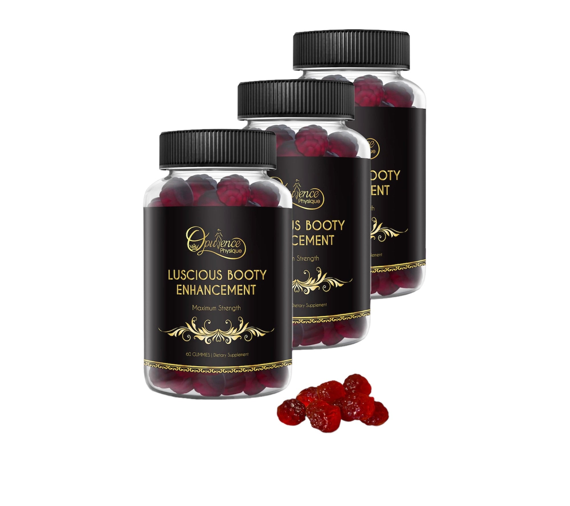 Luscious Booty Gummies Bundle (3) | Opulence Physique